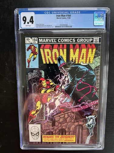 Iron Man #164 CGC 9.4 1982 | eBay