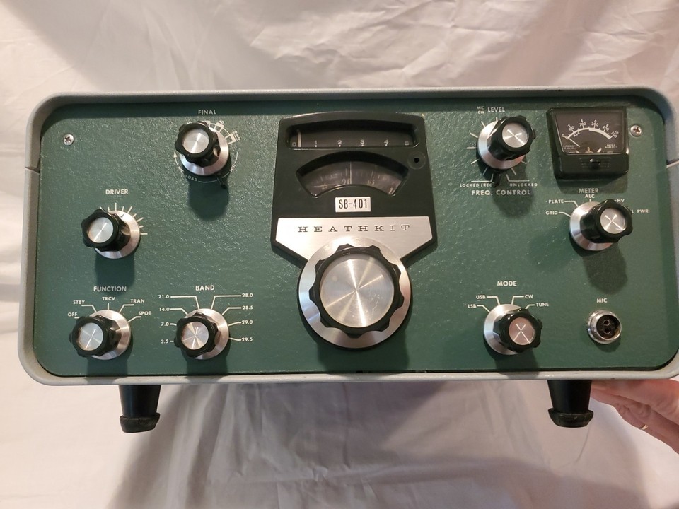 Vintage Heathkit SB-401 Ham Radio Transmitter Untested Classic Tube ...