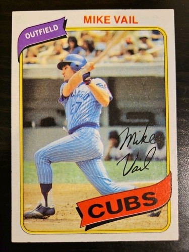 1980 Topps 343 Mike Vail NM-MT | eBay