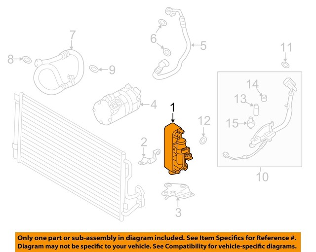 AC Condenser 64509471521 Fits 2017 BMW 330i OEM for sale online | eBay