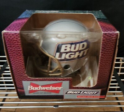 1994 BUD LIGHT FOOTBALL HELMET DIE CAST METAL BANK | eBay