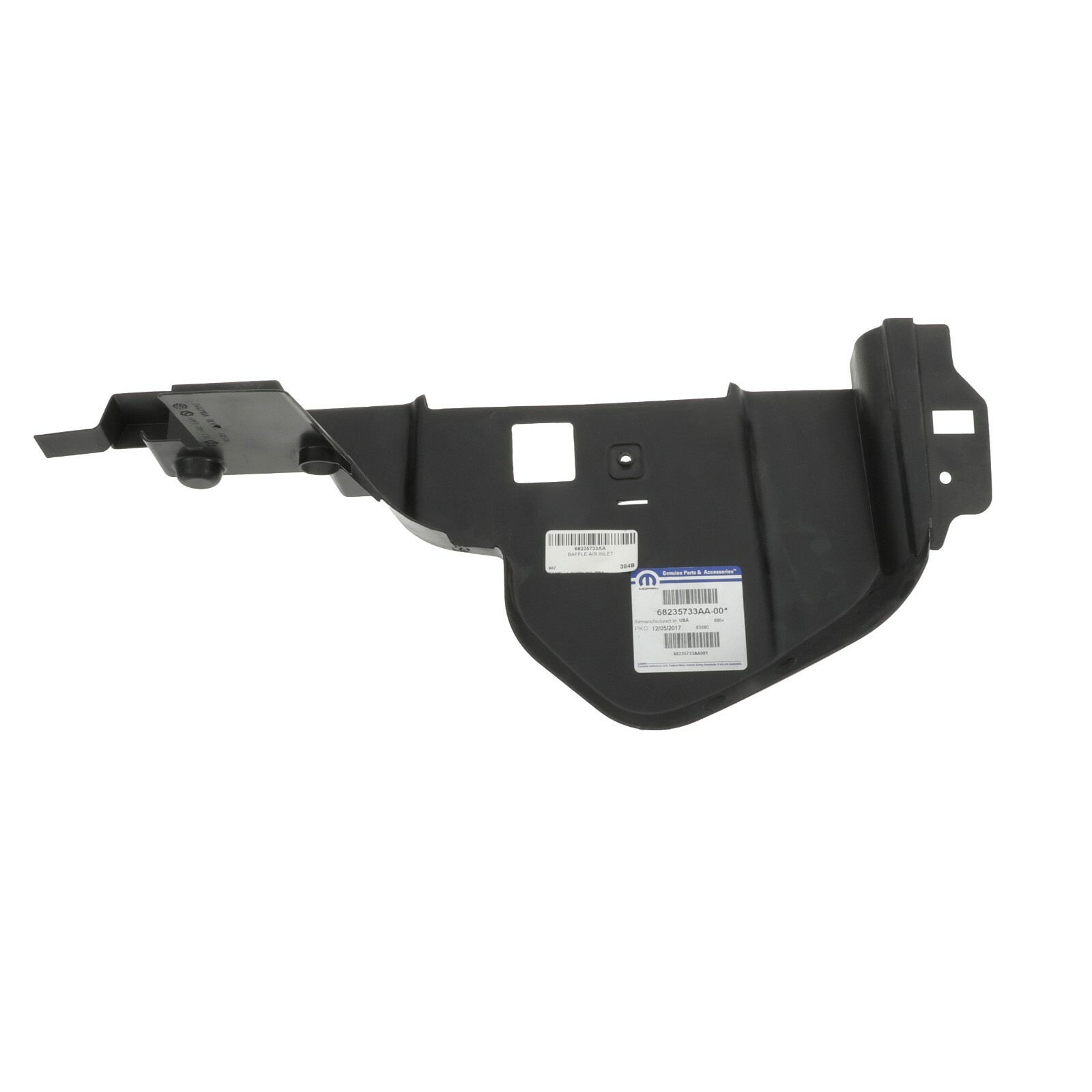 2015-2020 DODGE DURANGO AIR INLET BAFFLE LEFT SIDE OEM NEW MOPAR ...