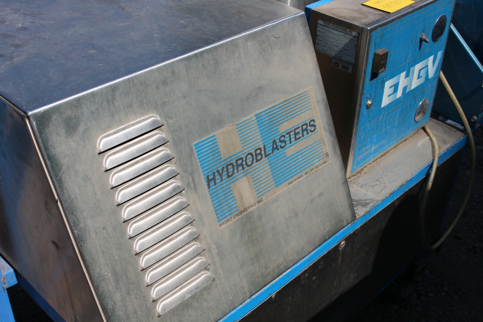 Hydro Blaster Model HE 5/3000EHGV Hot Water Pressure Washer 10HP 460V ...