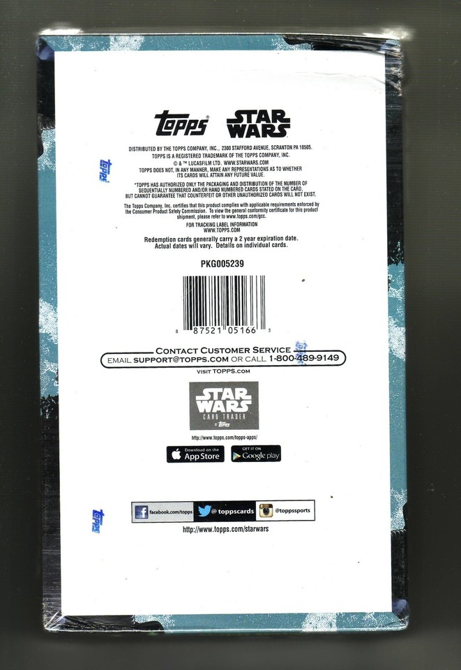 STAR WARS ROGUE ONE MISSION BRIEFING FACTORY SEALED HOBBY BOX 2 HITS ...