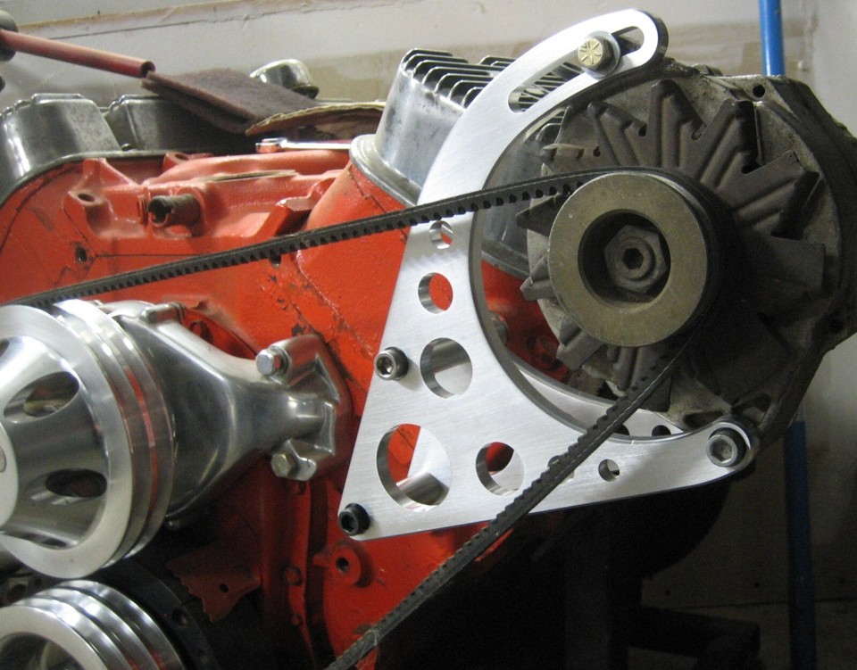 BBC HIGH MOUNT ALTERNATOR BRACKET- DRIVERS SIDE - SHORT PUMP or ...