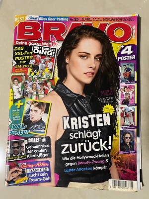Bravo 25 /2012 , Bravo Zeitschrift mit Poster, | eBay.de