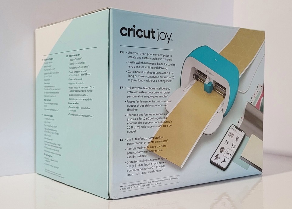 Cricut Joy Compact Portable DIY Digital Smart Cutting Machine Cutter ...