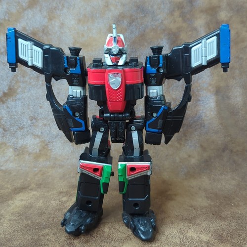 Power Rangers SPD Mega Morphin RED Ranger GUN TRANSFORMING 6.5” Figure ...