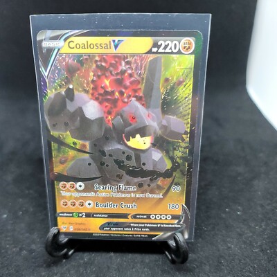POKEMON TCG Vivid Voltage Coalossal V holofoil NM/M 98/185 | eBay