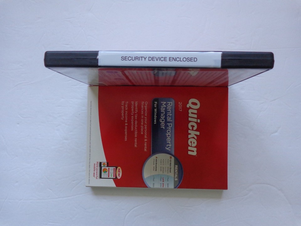 Quicken 2017 Rental Property Manager For Windows Vista SP2, Windows 10 ...