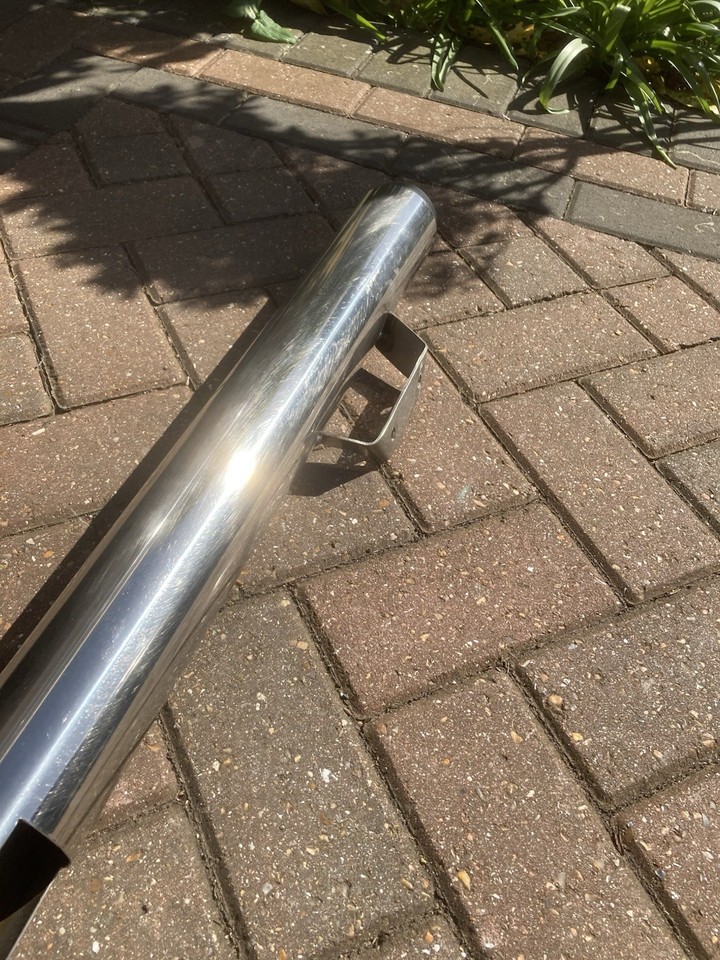 Ford Pop Prefect 100E Rear Bumper With Number Plate Light | eBay UK