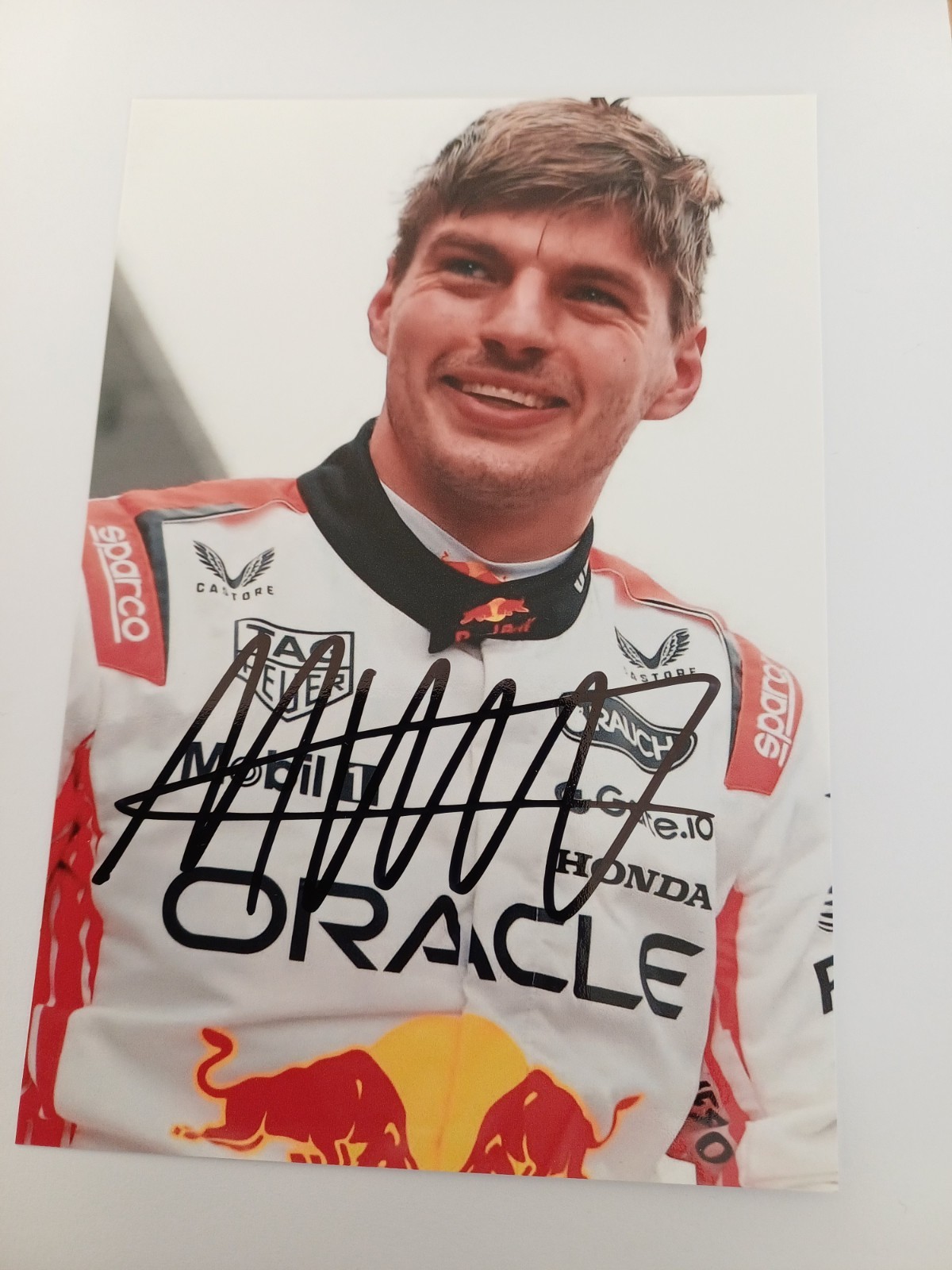 MAX VERSTAPPEN RED BULL RACING F1 DRIVER HAND SIGNED PHOTO 6" X 4". | eBay