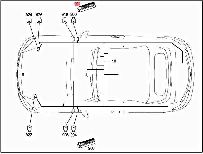 Genuine MERCEDES A205 A207 C205 C207 C253 S205 Power distributor ...