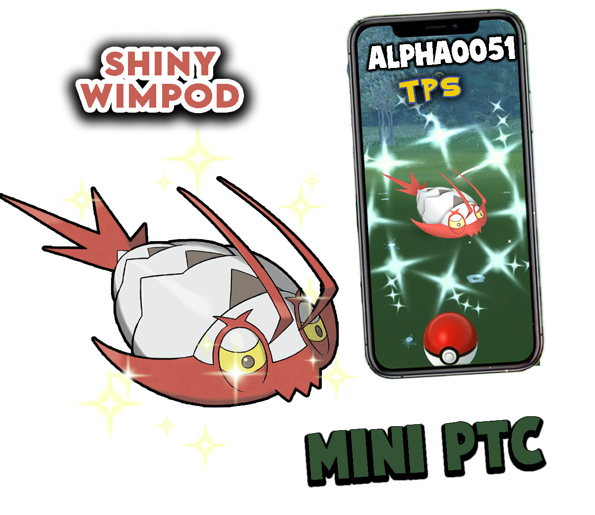 Pokemon Shiny Wimpod Mini P T C 80k | eBay