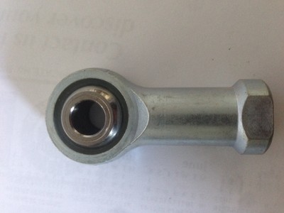 Female M12 x 1.25 RH pitch thread with 12mm bore sperical ball Rod end ...