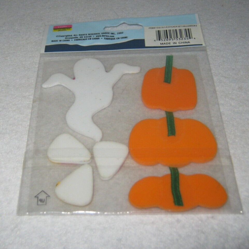 Darice - Finishing Accents Stickers - Halloween - Older Stock - New | eBay