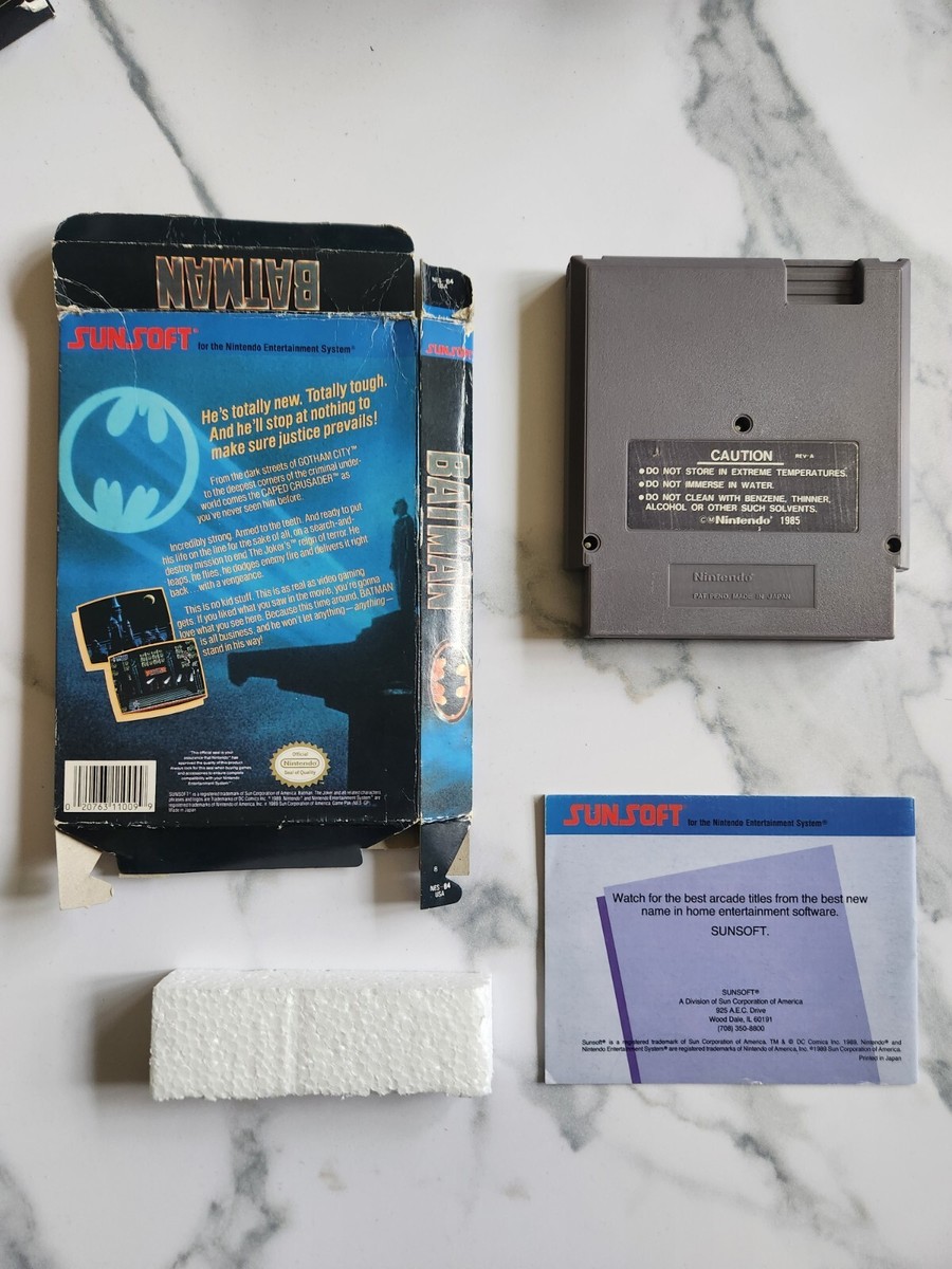 Vintage Nintendo Batman Video Game Original NES, 41% OFF