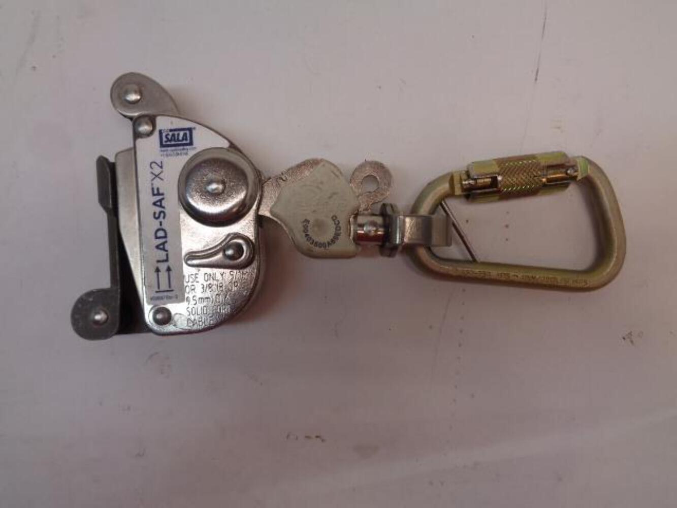 1 NOS 3M DBI-SALA LAD-SAF X2 DETACHABLE CABLE TRAVELLER 6160030 R18T1 ...