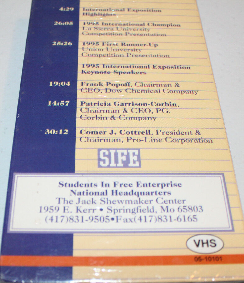 SIFE Students in Free Enterprise 20th Anniversary Celebration (New ...