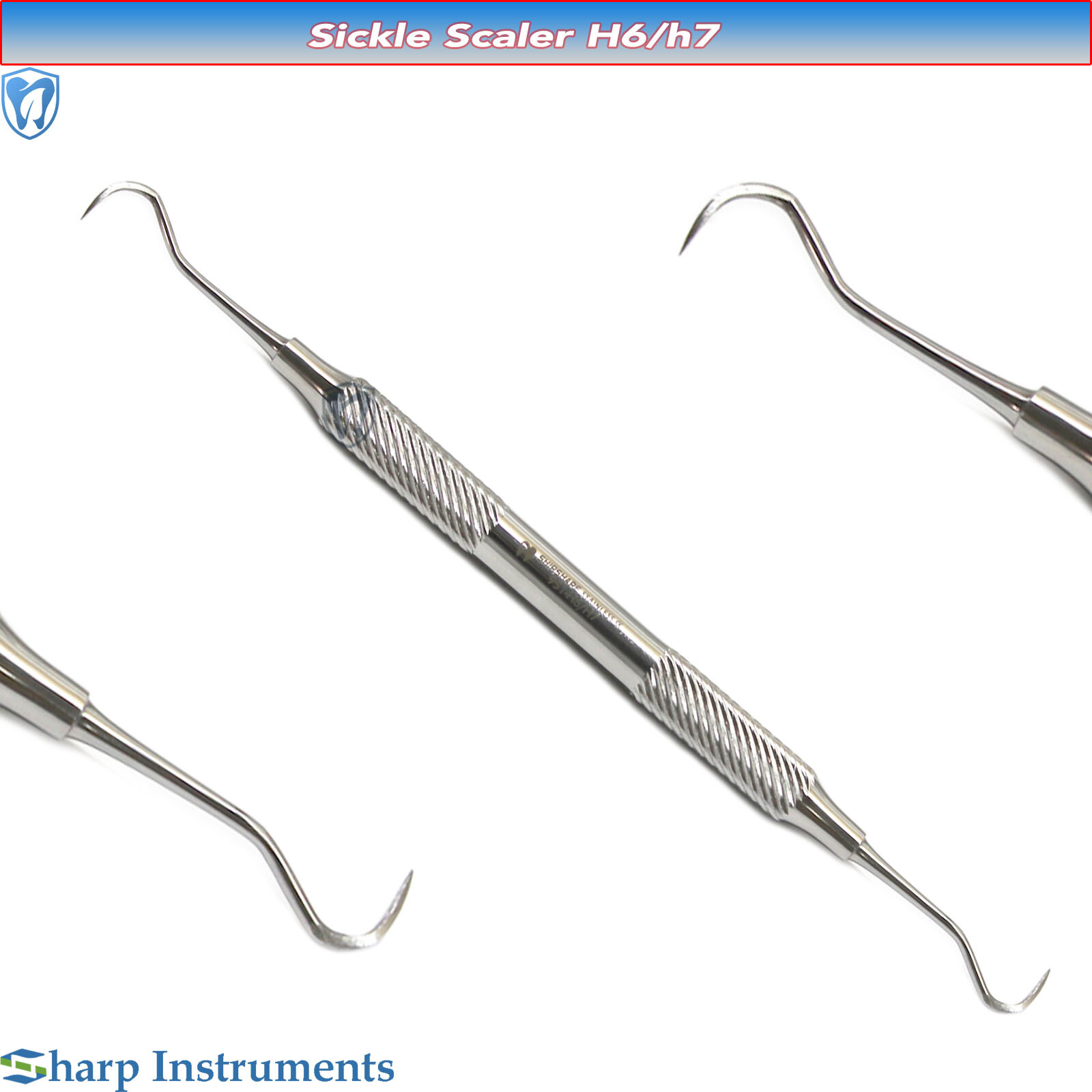 SICKLE SCALERS H6/H7, 204s 31/32 Dental Hygiene Periodontics Hand ...