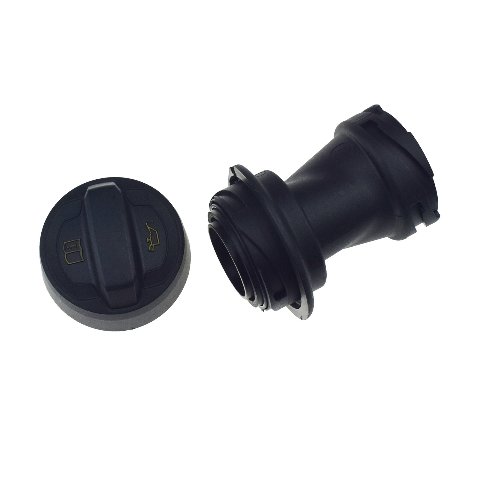 Oil Neck Pipe & Oil Filler Cap For VW Golf Tiguan GTI AUDI A3 A4 A5 A6 ...