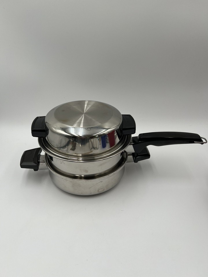 Royal Queen Cookware Made In USA Stainless Steel 5 Piece Set Preowned ...
