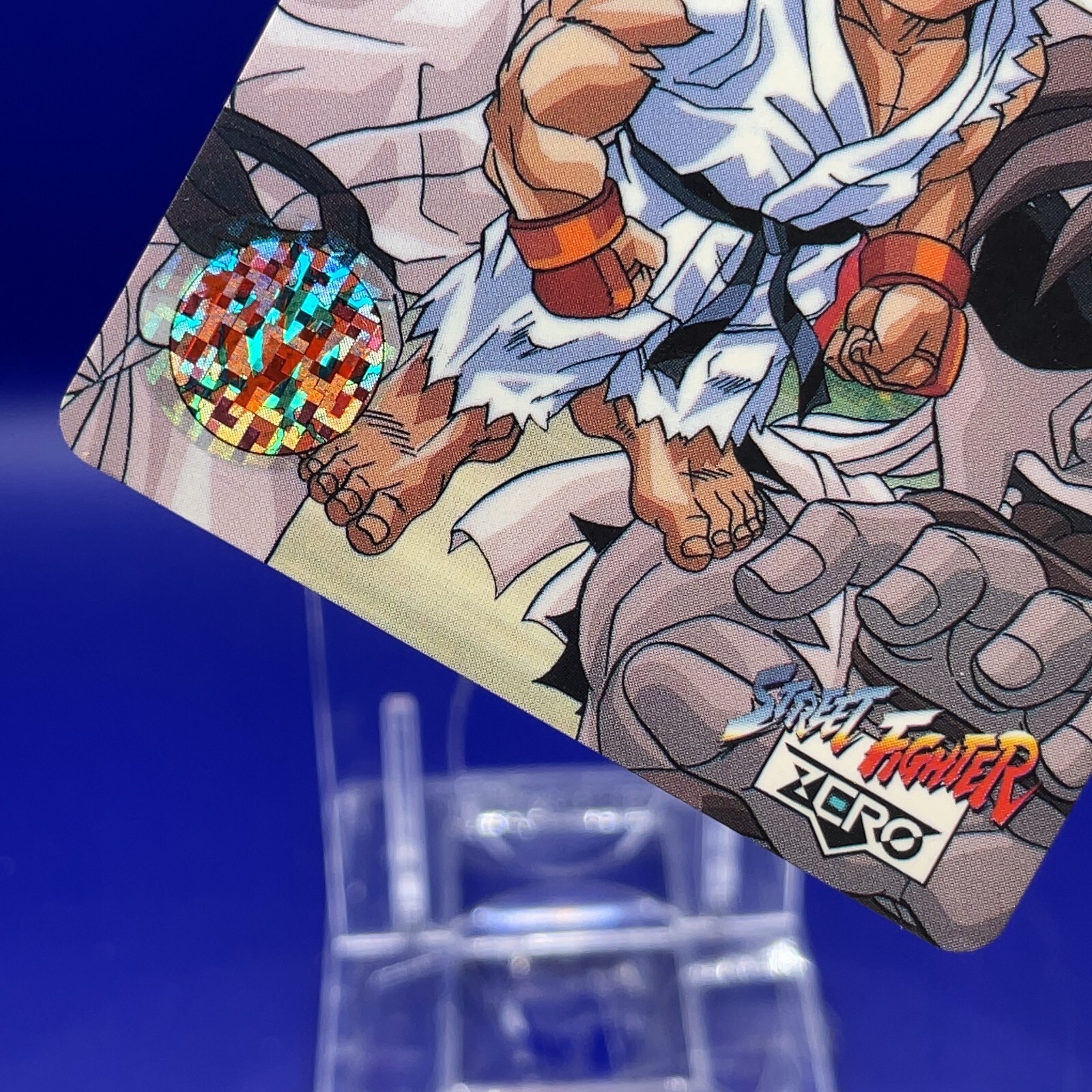RYU Street Fighter ZERO Card Bandai Capcom MADE IN JAPAN Japanese 049 ...