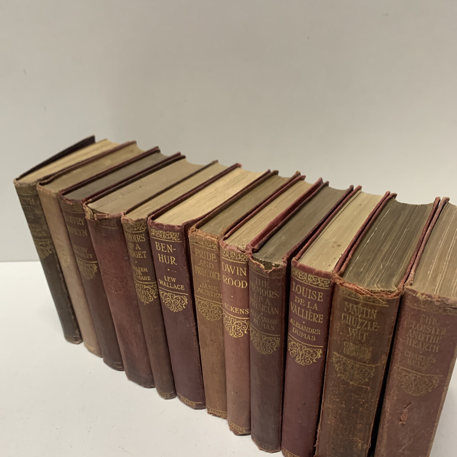 Vintage Huge Bundle Rare Collins Clear-Type Press Various Titles V11 ...