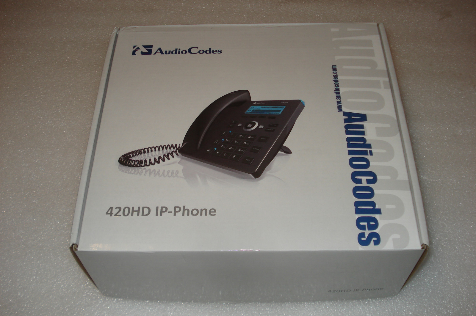 (Excellent) AudioCodes 420HD IP-PHONE | eBay