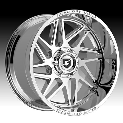 Gear Off Road 761C Ratio Chrome 20x10 8x170 -19mm (761C-2108719) | eBay