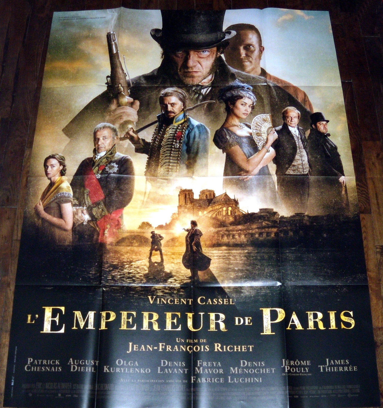 THE EMPEROR OF PARiS Vincent Cassel Vidocq Olga Kurylenko LARGE French ...
