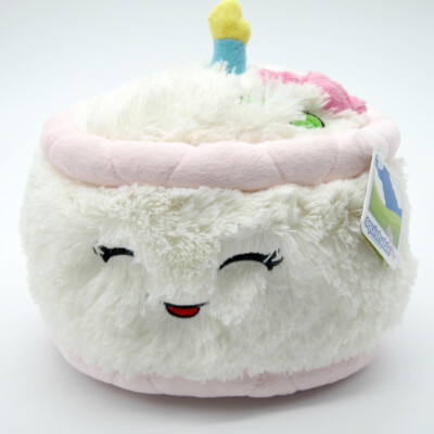 SQUISHABLE MINI BIRTHDAY CAKE STUFFED ANIMAL 7" NEW WITH TAGS | eBay