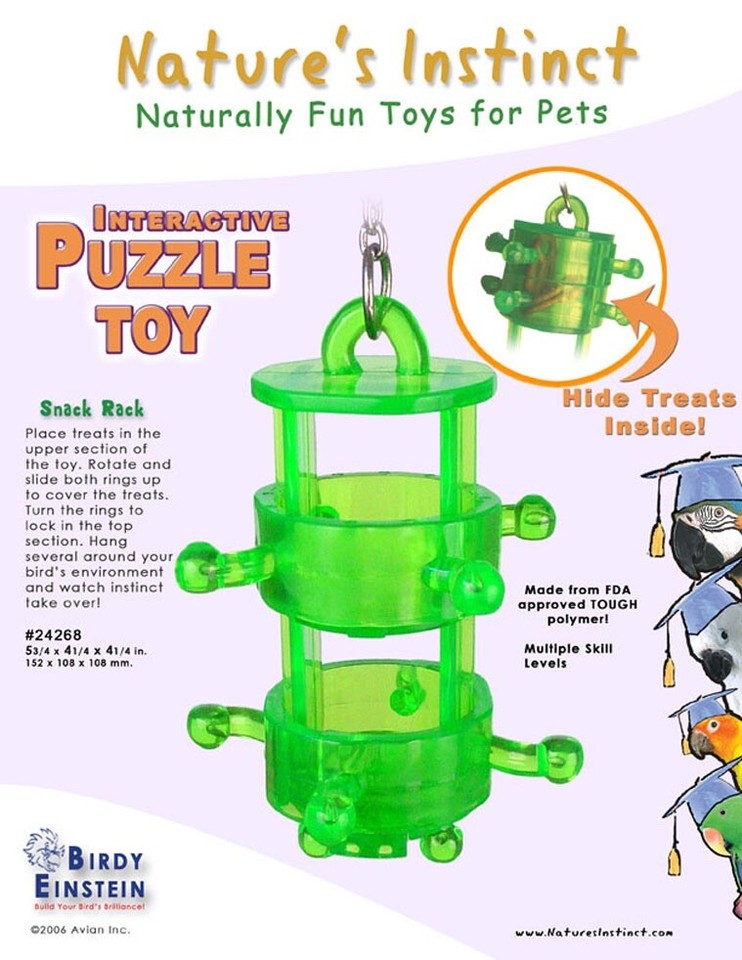 bird foraging toys, parrot forage toy, Bird feeder for treats bird ...