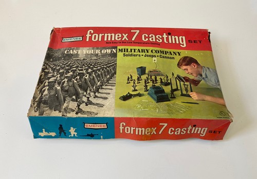 1964 Emenee Formex 7 Casting Set No 4000 Complete 100% In Original Box ...