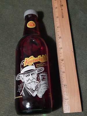 (Ltd.) Kentucky Nip *Sparkling Cherry Julep* 12 oz. (GLASS SODA BOTTLE ...