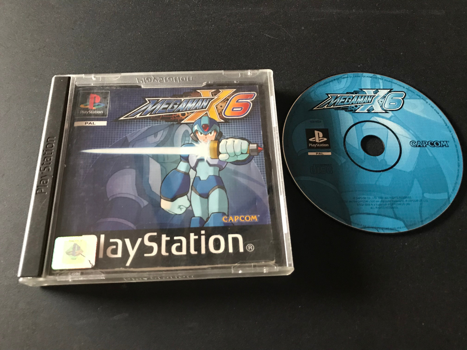 Mega Man X6 Megaman X 6 Play Station PLAYSTATION PS1 Pal Spanish | eBay