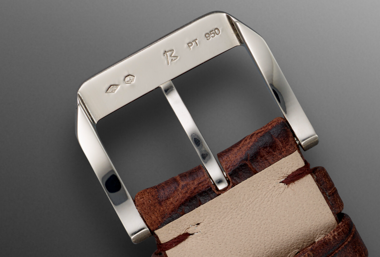 IWC Platinum PT950 Tang Pin-Buckle 18mm - for a 22mm strap | eBay