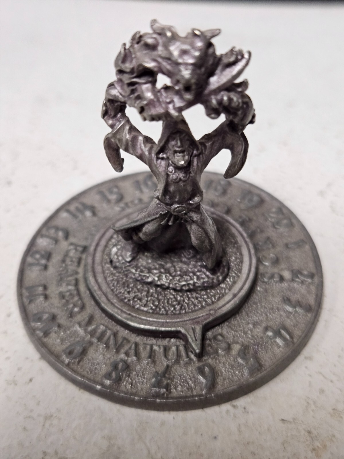 Scrye Reaper 1994 Wizard Spell Pewter Life Counter | eBay