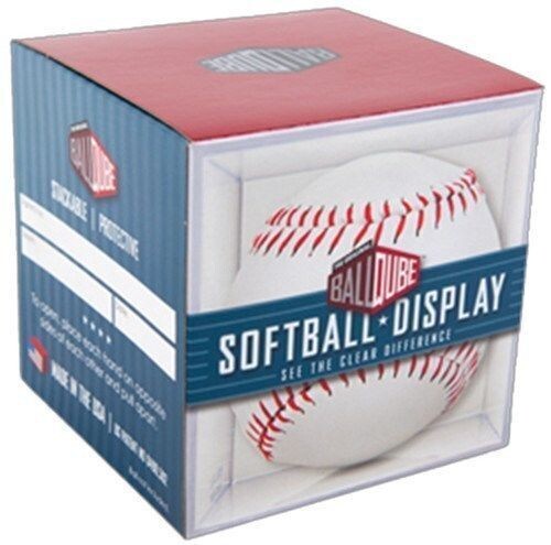NEW Ballqube Softball Display Case Box | eBay