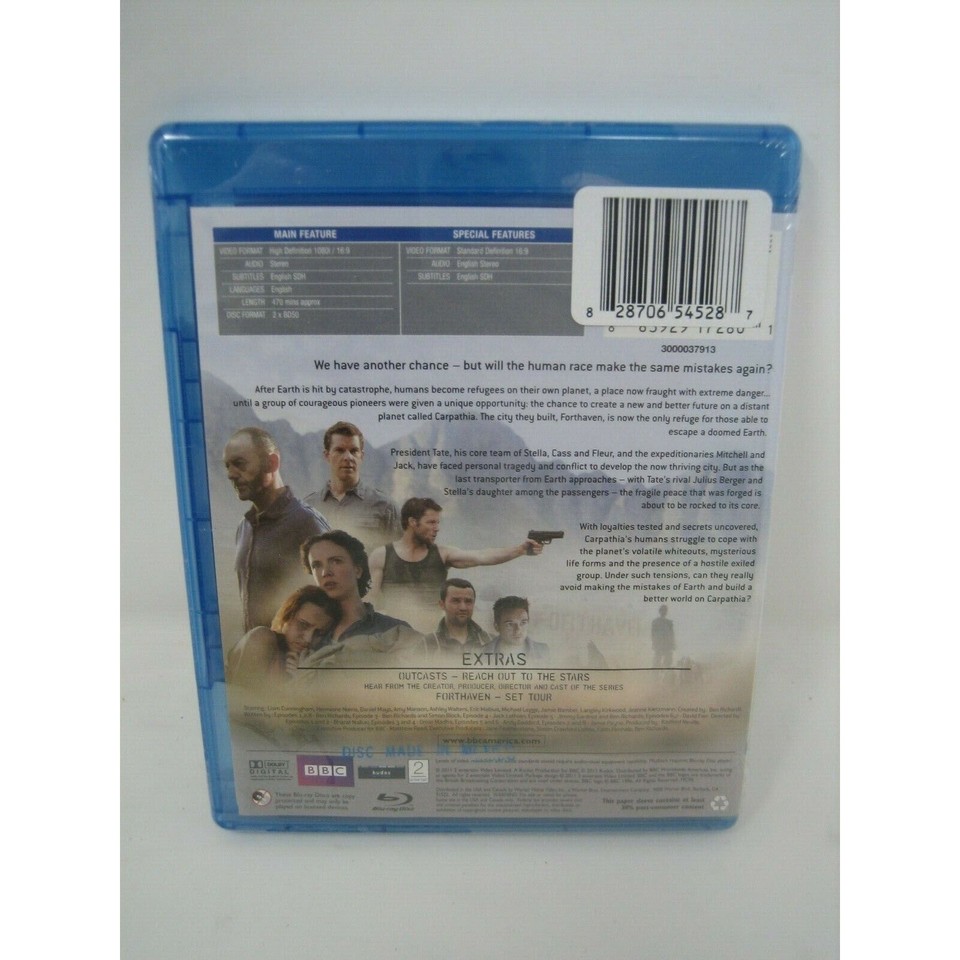 outcasts 2 bluray set new sealed bbc complete mini series | eBay