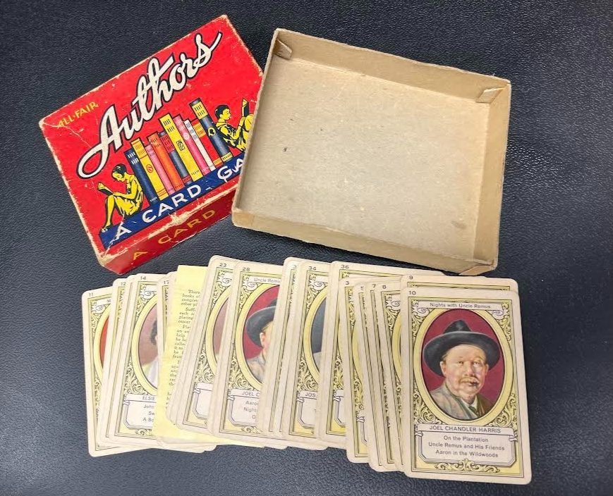 Vintage / Antique 1930's Complete Deck All - Fair Authors Card Game | eBay