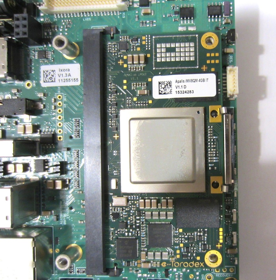 Toradex Ixora Carrier Board (V1.3A) with Apalis iMX8 QM 4GB IT | eBay
