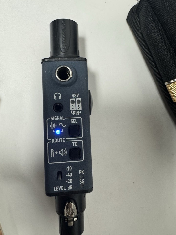 Sonnect Sound Bullet Mini-USB Rechargeable XLR/TRS Audio Tester w/belt ...