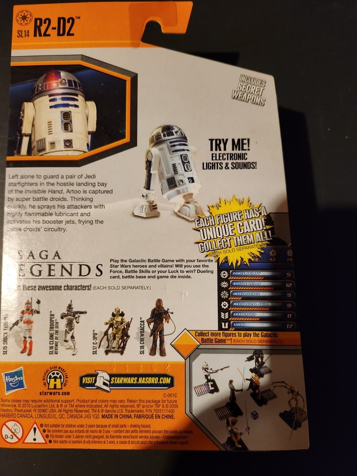 R2-D2 Saga Legends SL14 STAR WARS The Clone Wars-new | eBay
