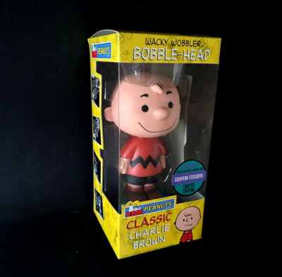 Peanuts Charlie Brown Classic Red Exclusive Bobble-Head 16Cm Funko Wacky Wobbler | eBay