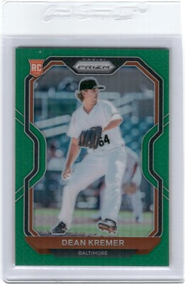 DEAN KRAMER 2021 PRIZM GREEN PRIZM ROOKIE ORIOLES | eBay