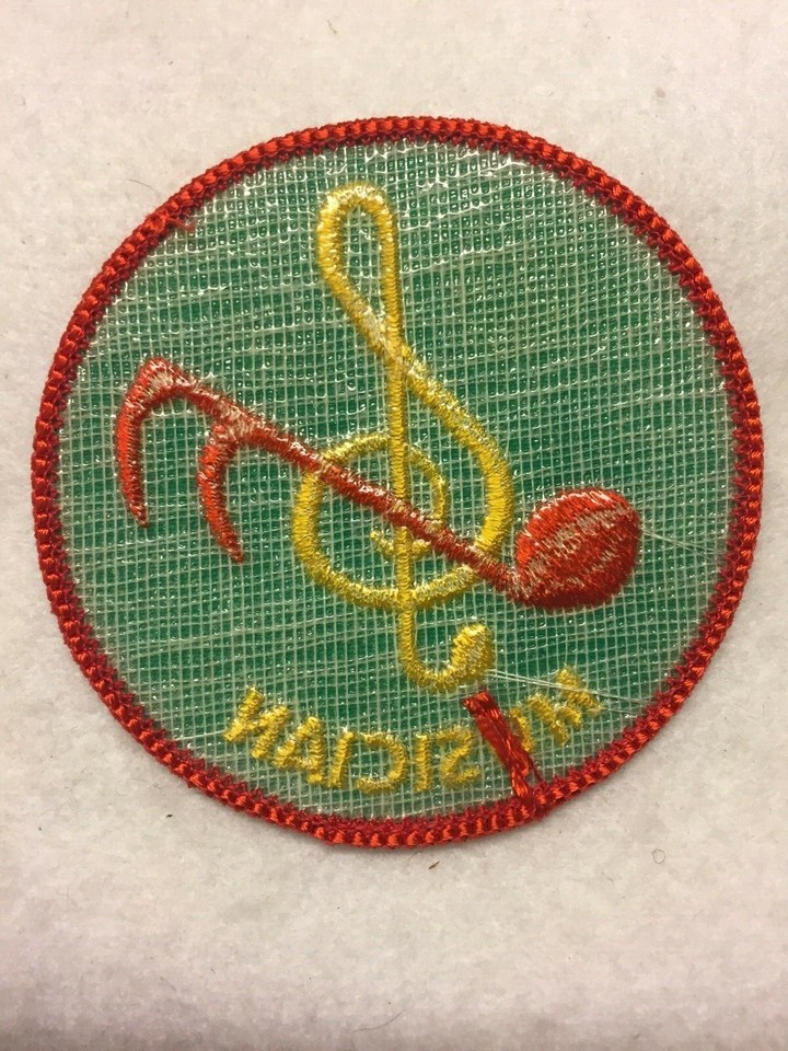 (b36) Boy Scouts- older Musician position patch | eBay