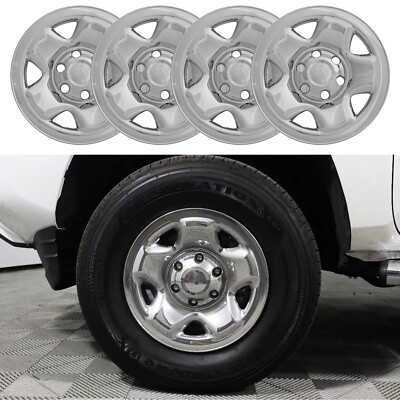 2005-2023 Toyota Tacoma 16" Steel Wheel Chrome Skin Covers Hub Caps FOR ...