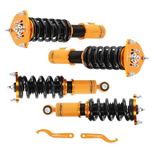 Front & Rear Adjustable Coilovers Lowering Kit For Subaru Legacy 00-04 ...