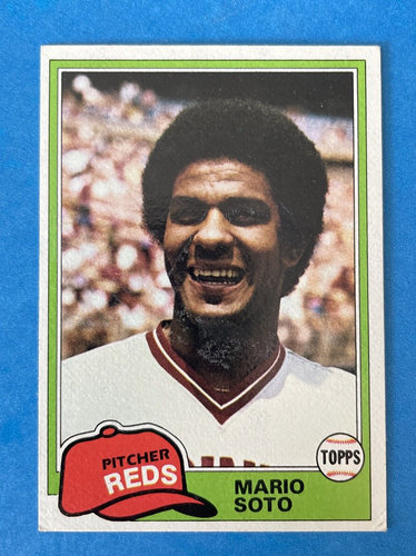 1981 Topps #354 Baseball Card Mario Soto Cincinnati Reds Pitcher | eBay